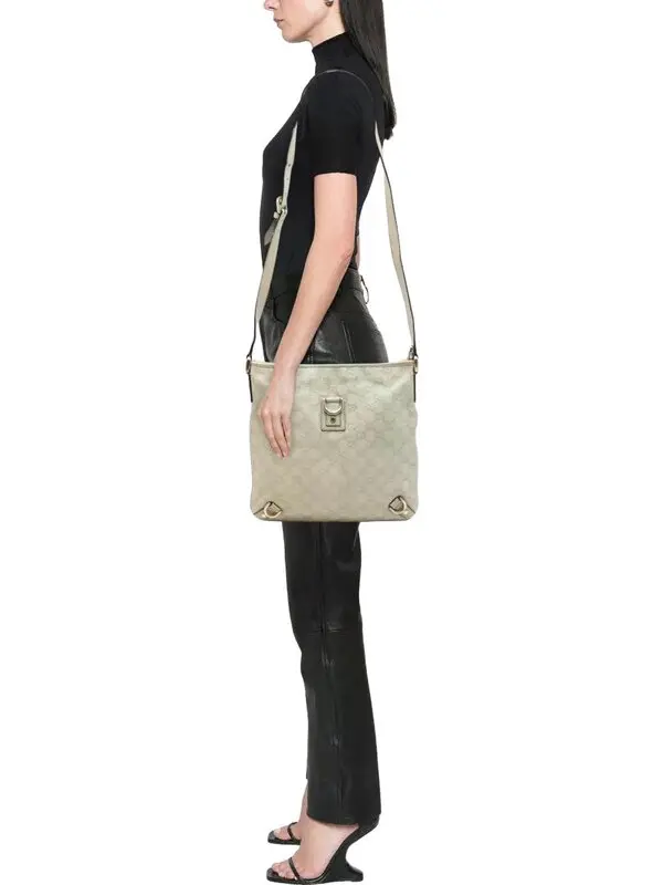 Gucci Abbey D Ring Crossbody Bag - Brown