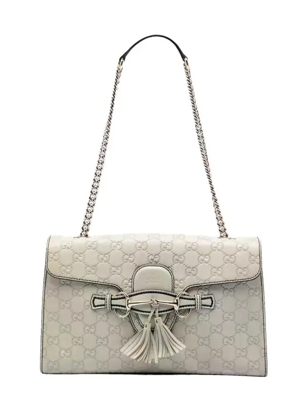 Gucci Medium Emily Shoulder Bag - Grey