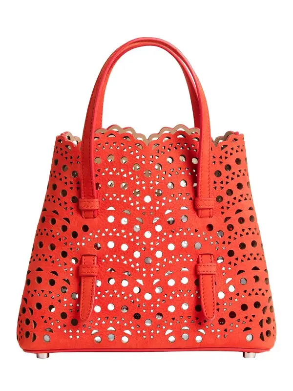 Alaïa Le Mina Tote Bag - Red