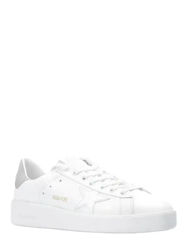 GOLDEN GOOSE Pure Glitter-detail Sneakers - White