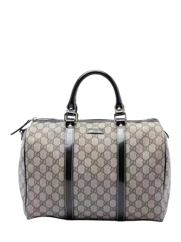 Gucci Medium Gg Supreme Joy Boston Bag - Neutrals