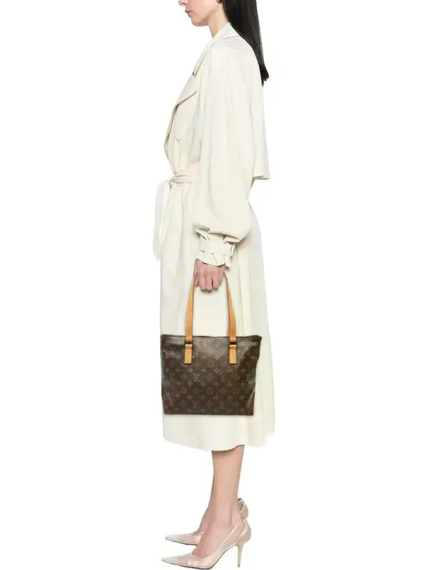 LOUIS VUITTON Monogram Canvas Cabas Piano Tote Bag - Brown