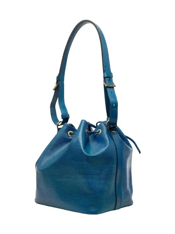 LOUIS VUITTON Epi Petit Noe Bucket Bag - Blue