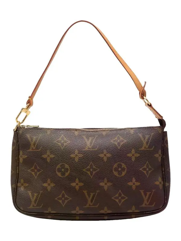 LOUIS VUITTON Monogram Pochette Accessoires Shoulder Bag - Brown