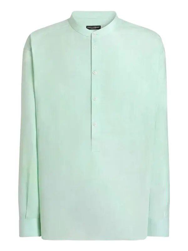 Dolce & Gabbana Linen Shirt - Blue
