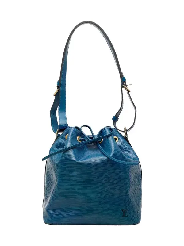 LOUIS VUITTON Epi Leather Petit Noe Bucket Bag - Blue
