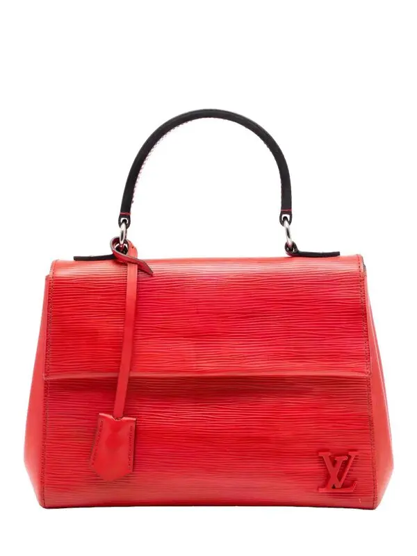 LOUIS VUITTON Epi Leather Cluny Bb Satchel - Red