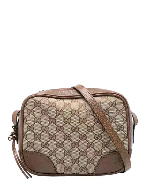 Gucci Gg Canvas Bree Crossbody Bag - Neutrals