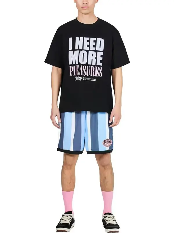 Juicy Couture Slogan Print T-shirt - Black