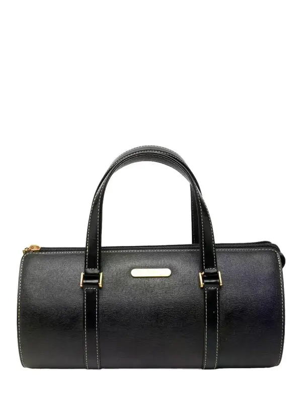 Burberry 20th Century Leather Handbag - Black