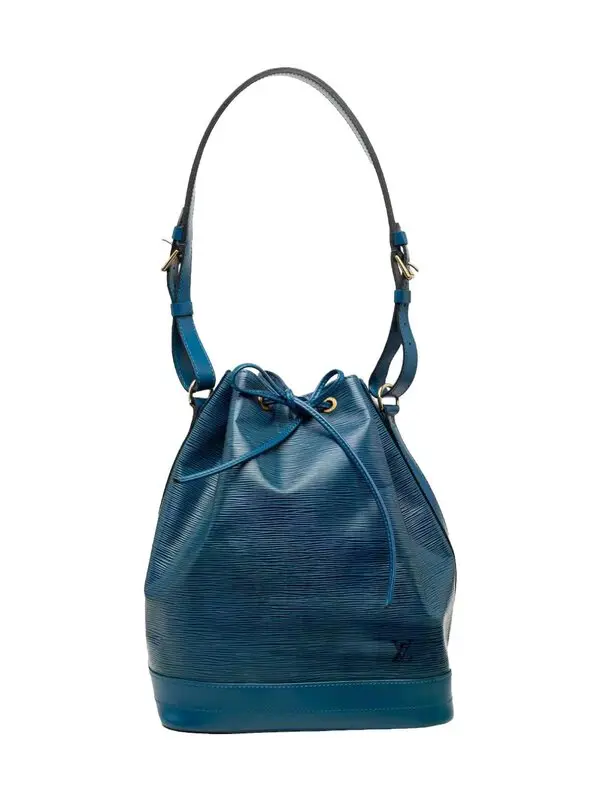 LOUIS VUITTON Epi Leather Noe Gm Bucket Bag - Blue