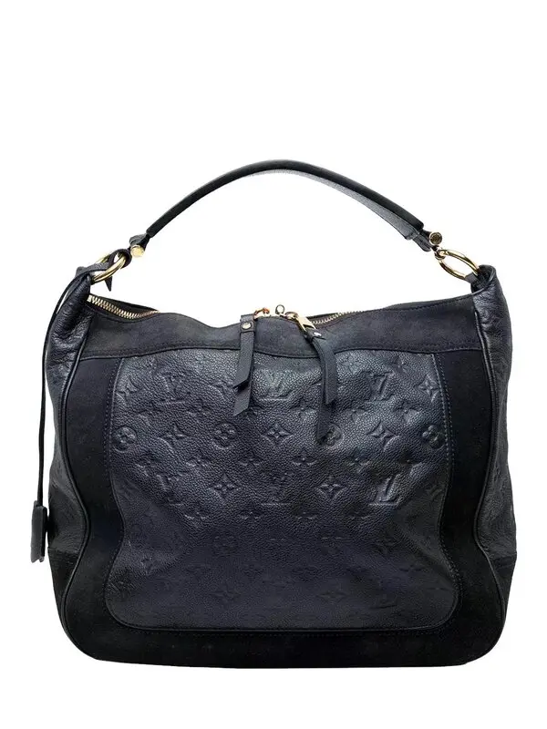 LOUIS VUITTON Monogram Empreinte Audacieuse Mm Satchel - Blue