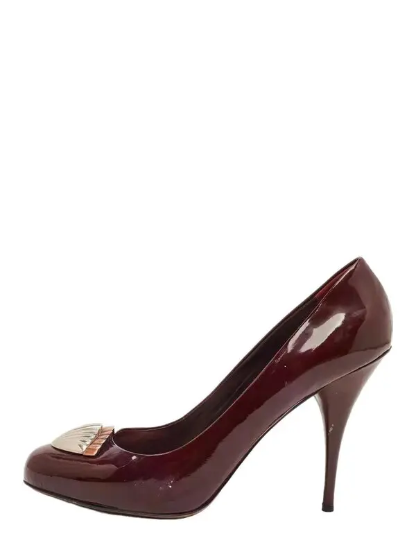Miu Miu Patent Leather Pumps - Red