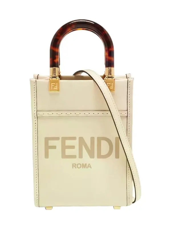 Fendi Sunshine Mini Bag - Neutrals