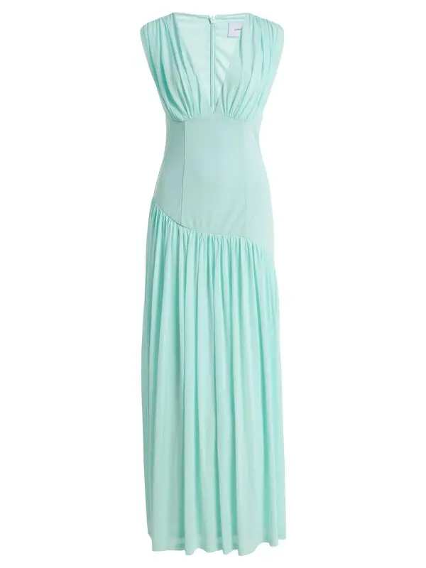 Significant Other Nirvana Pleated Midi Dress - Blue