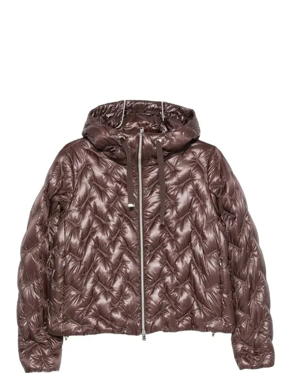 Herno Quilted Short Down Jacket - Multicolor