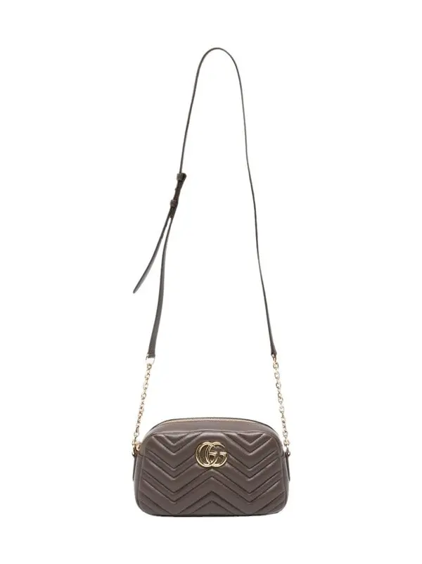 Gucci Gg Marmont Small Leather Camera Bag - Multicolor