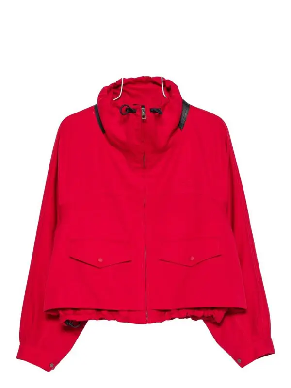 Loewe Cotton And Silk Blouson Jacket - Multicolor