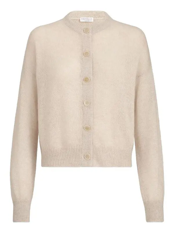 Brunello Cucinelli Wool Cardigan - Multicolor