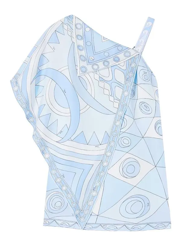Emilio Pucci Printed Silk Mini Dress - Multicolor