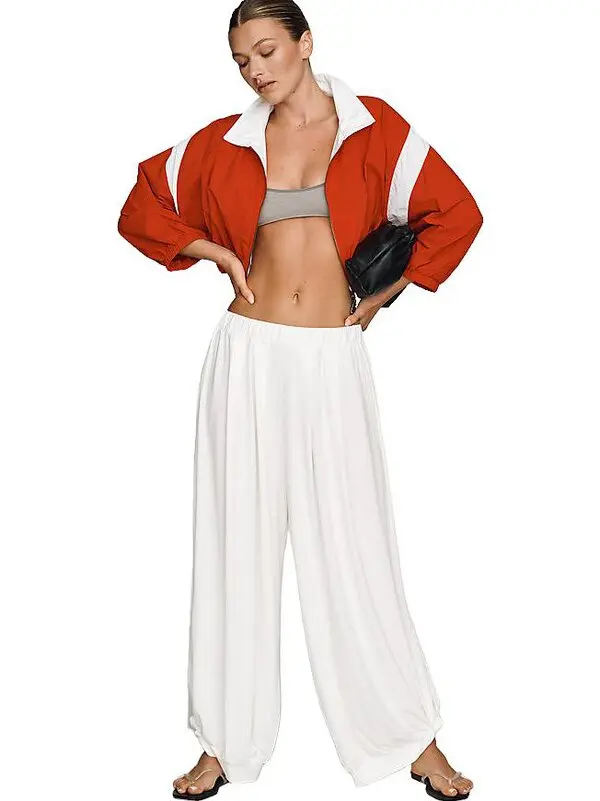 DAILY PRACTICE Twist Bubble Pants - Ivory