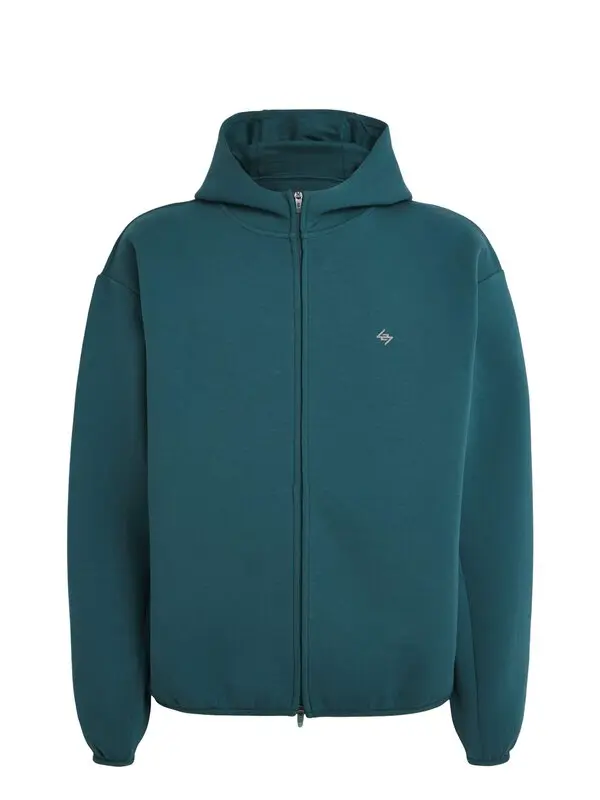 REPRESENT 247 Numbers Zip-up Hoodie - Blue