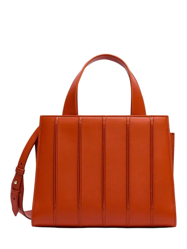 Max Mara Medium Whitney Top-handle Bag - Orange