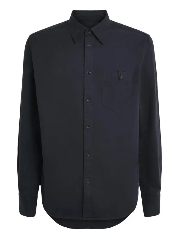 Rag & Bone Cotton-lyocell Tomlin Shirt - Blue