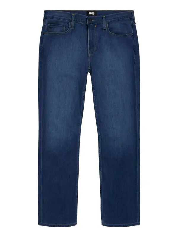 Paige Normandie Straight Jeans - Blue