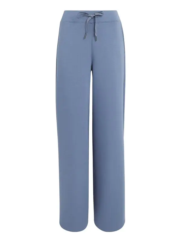 Spanx Airessentials Wide-leg Sweatpants - Blue