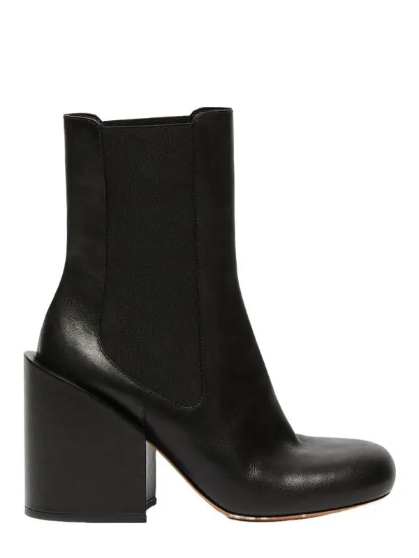 Sportmax Etra Heeled Ankle Boots - Black