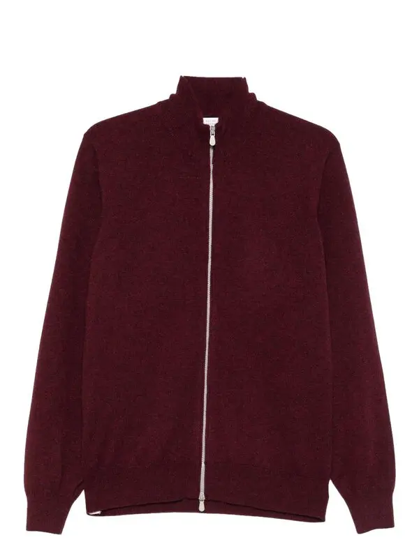 Brunello Cucinelli Cashmere Zipped Cardigan - Multicolor