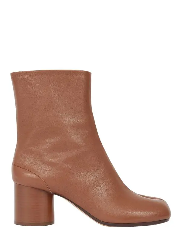 MAISON MARGIELA Tabi Leather Ankle Boots - Multicolor