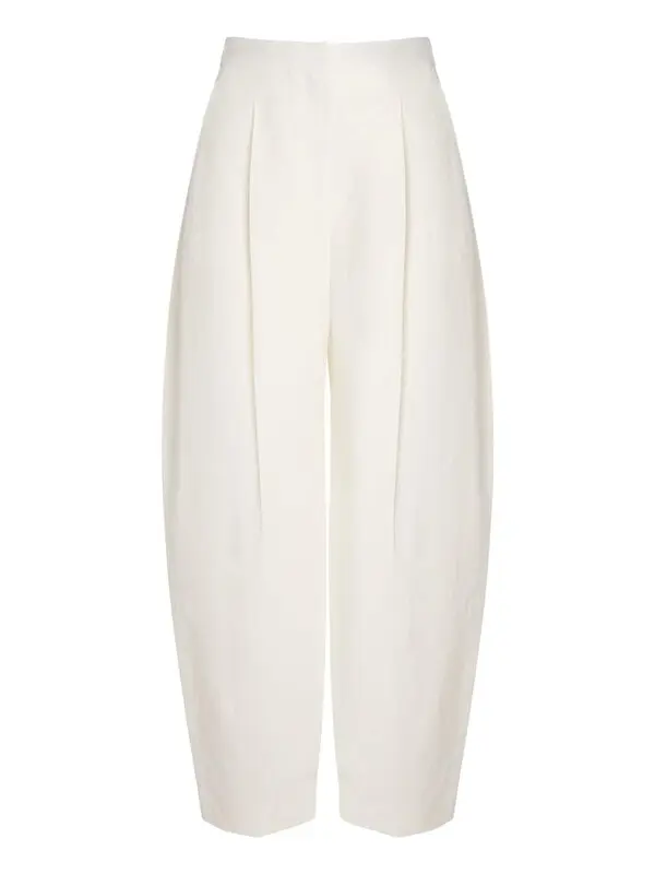 Alaïa Wool-blend Balloon Trousers - Red