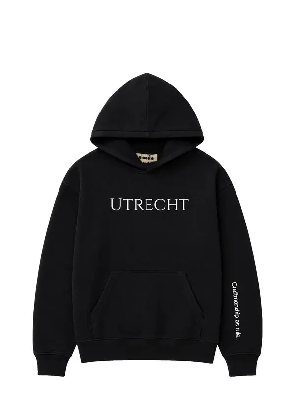 PAURA Utrecht" Hoodie - Black