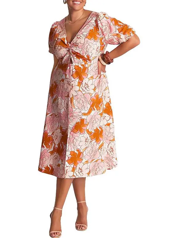 ESTELLE Amira Dress - Sunset