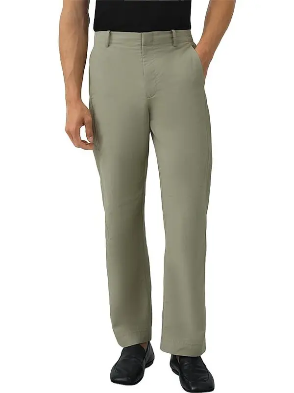 Simkhai Nicolas Technical Straight-leg Pants - Fossil