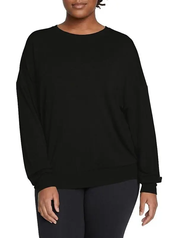 Universal Standard Classic Crewneck Sweatshirt - Black
