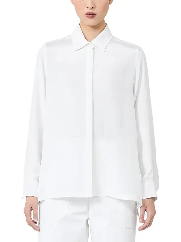 Max Mara Silk Shirt - White