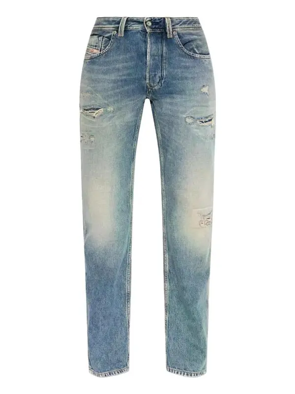 DIESEL® 1985 Larkee Distressed Jeans - Blue