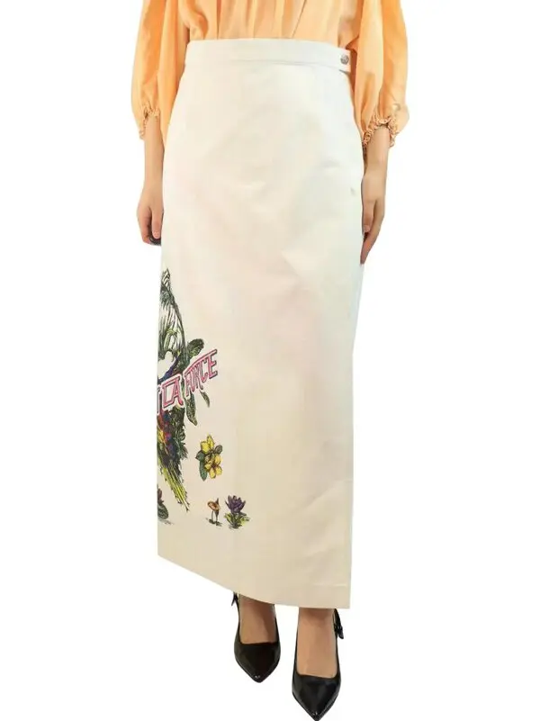 Dior Maxi Skirt - Neutrals