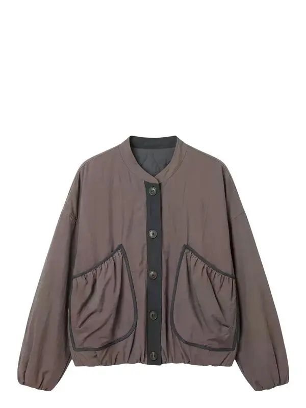 8PM Algarve Button-up Jacket - Brown