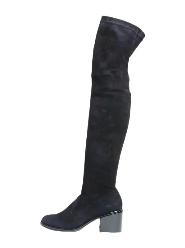 Clergerie Suede Over-the-knee Boots - Blue