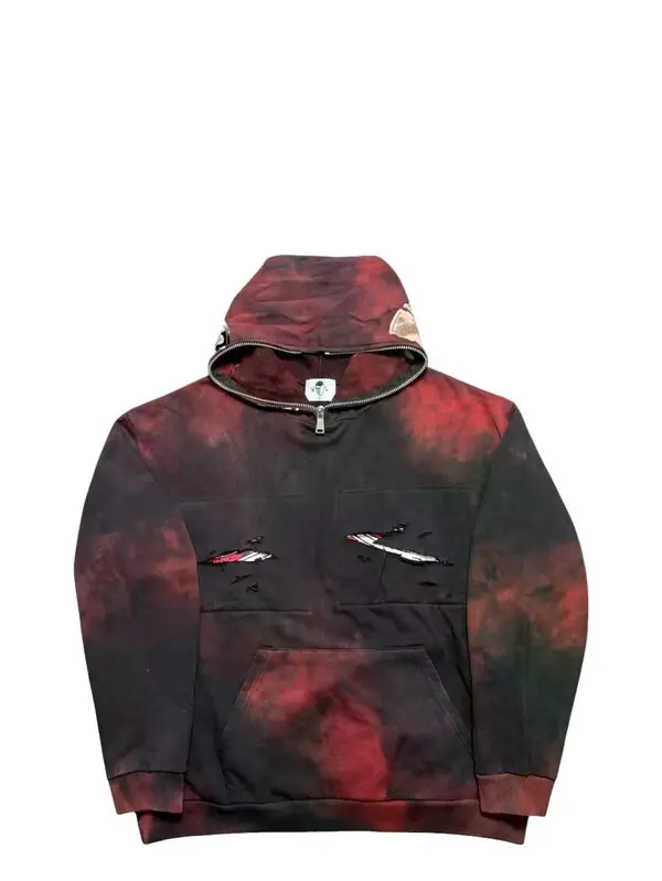 WARREN LOTAS Jason Graphic-print Hoodie - Black