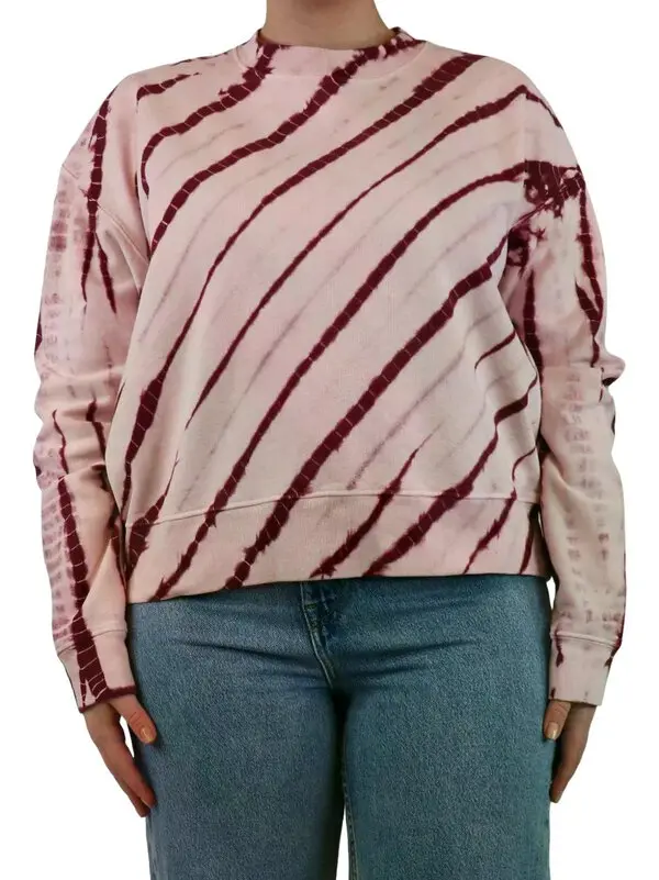 Proenza Schouler Tie-dye Crewneck Sweatshirt - Pink