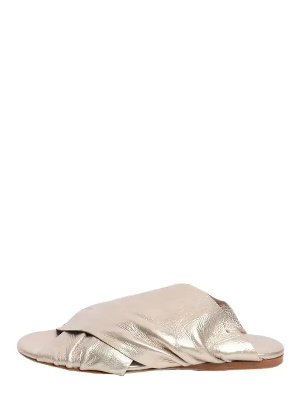 FORTE_FORTE Criss-cross Sandals - Gold