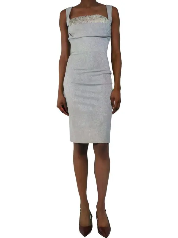 VIVIENNE WESTWOOD Sequin Midi Dress - Grey