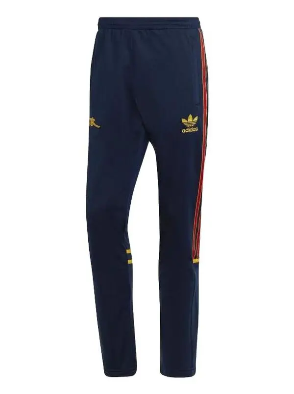 Adidas Originals Printed Logo Stripe Casual Trousers - Default Color