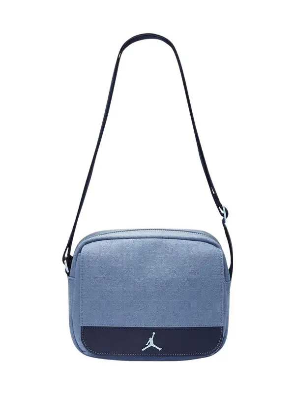 JORDAN Monogram Crossbody Bag - Blue