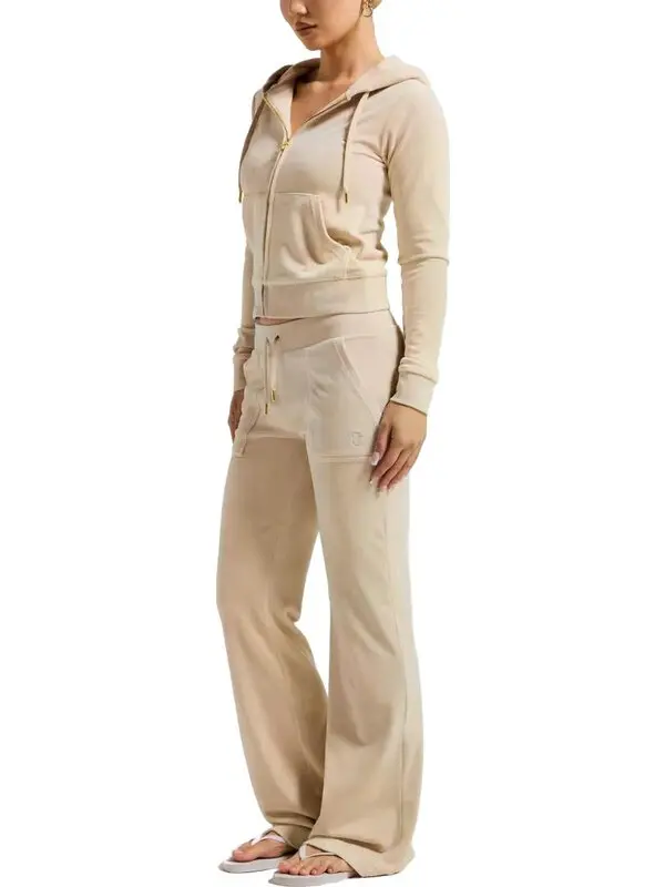 Juicy Couture Velour Hoodie - Neutrals
